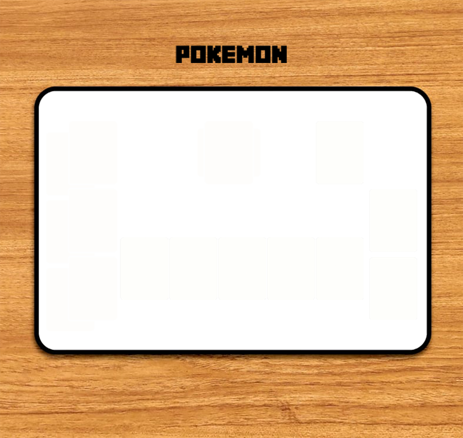 Custom Play Mat Single Player with Pokemon Zones – Imperium Duelist