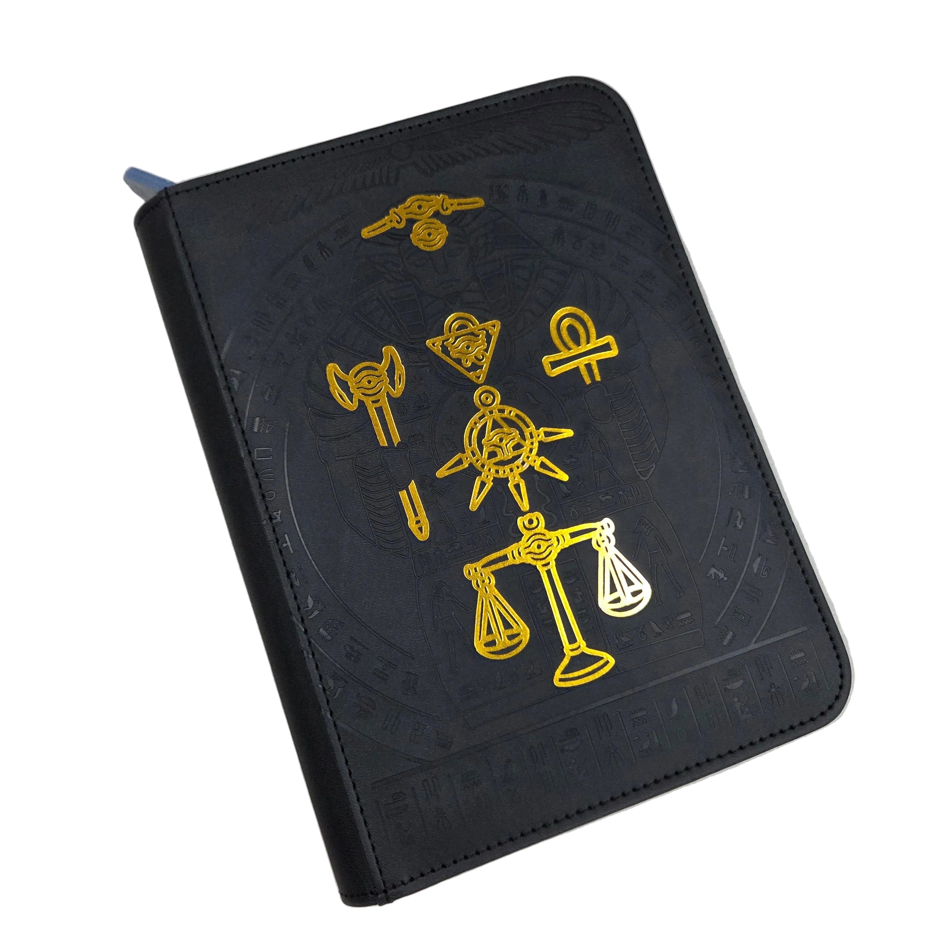 Pharoah's Tomb Mini - Black Edition - 4 Pocket Binder – Imperium Duelist